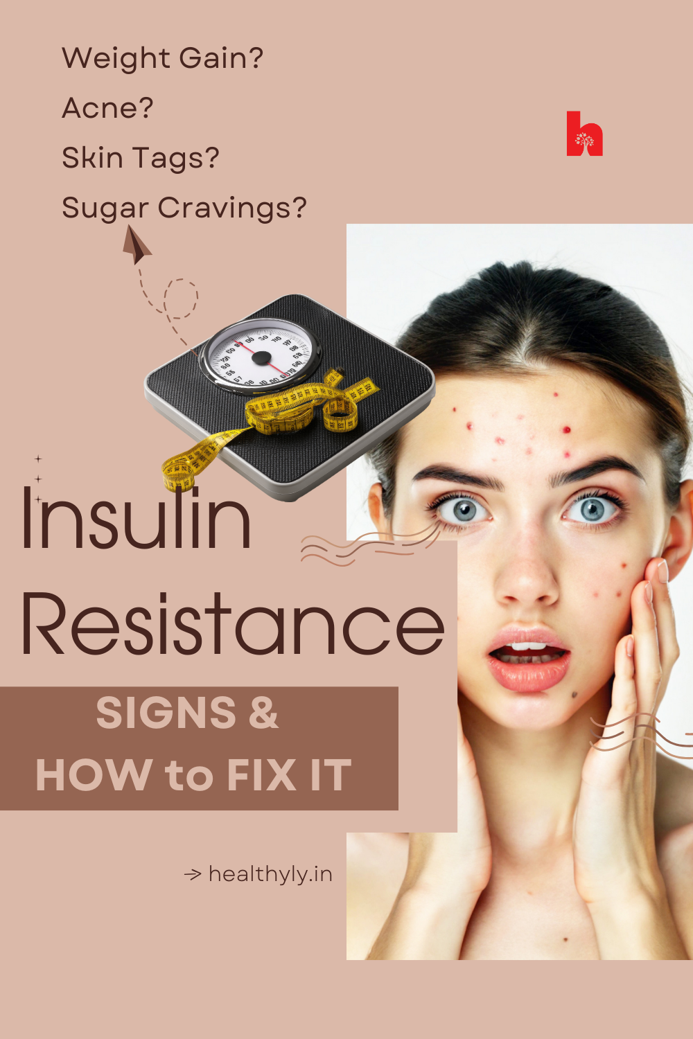 Signs of Insulin Resistance & How to Fix it Naturally | Healthyly
